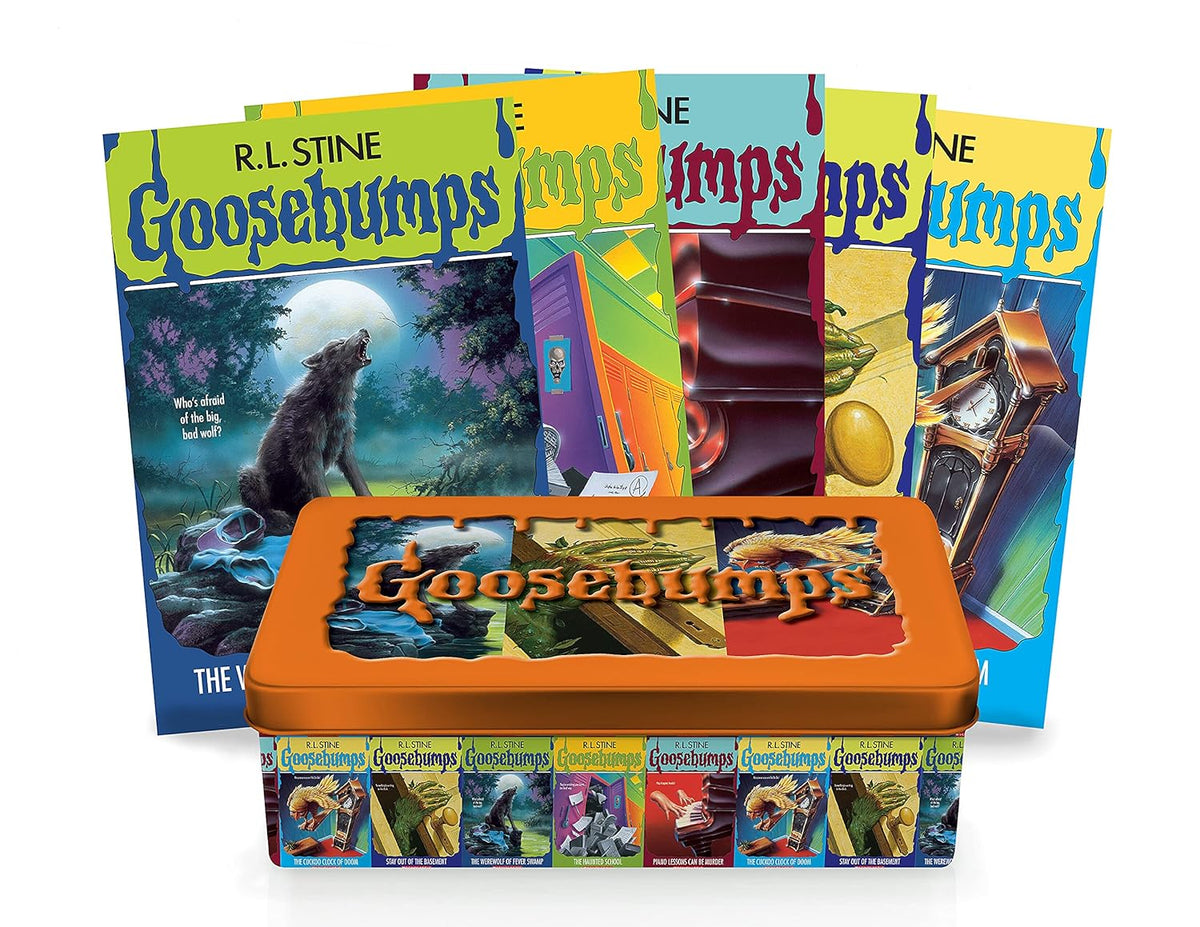Goosebumps Retro Fear Set: Limited Edition Tin – Waterwheel Gifts and Books
