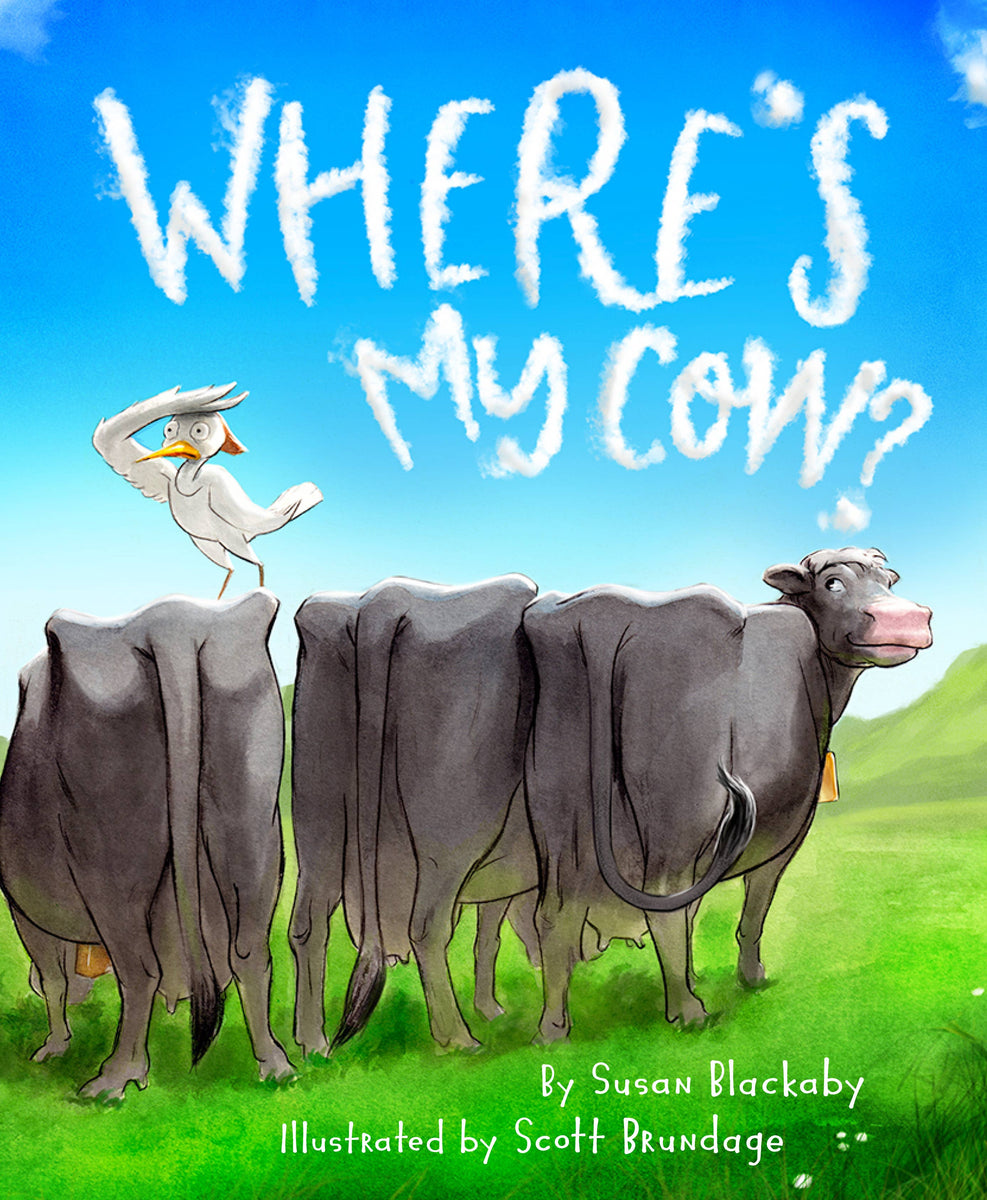 Where's My Cow? picture book – Waterwheel Gifts and Books